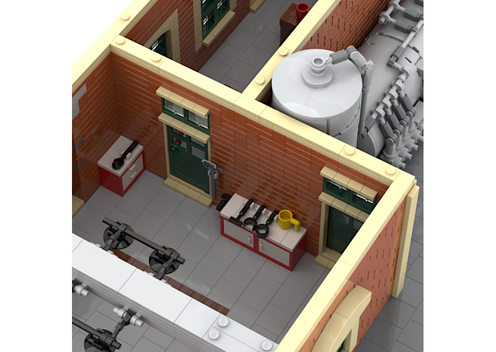 LEGO MOC Old Warehouse by Br1ckD3sign | Rebrickable - Build with LEGO