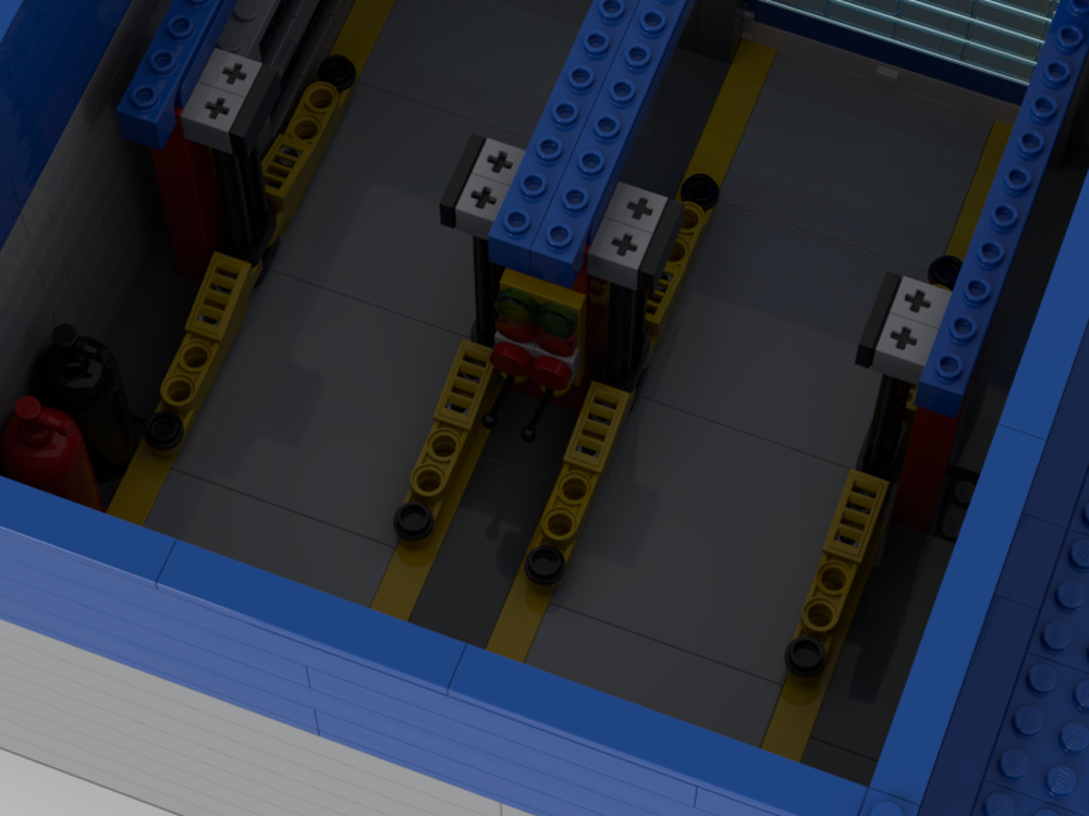 LEGO MOC Modular Garage With Dual Lifts by jameshigson0512 ...