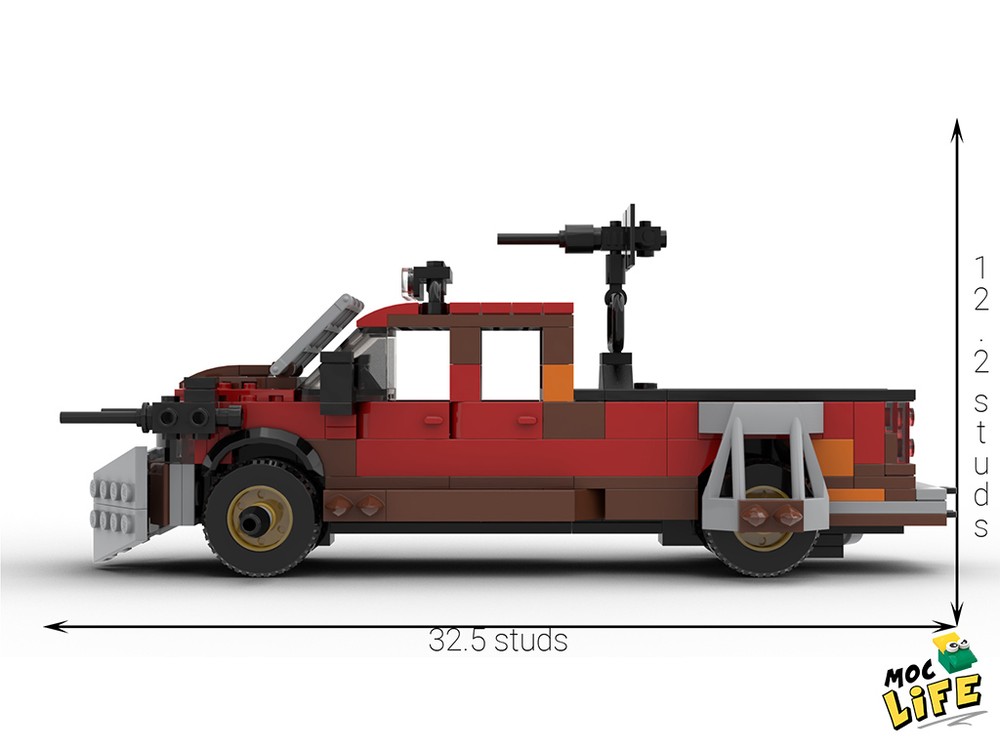 LEGO MOC-115154 Post apocalyptic pick up by MocLife | Rebrickable ...
