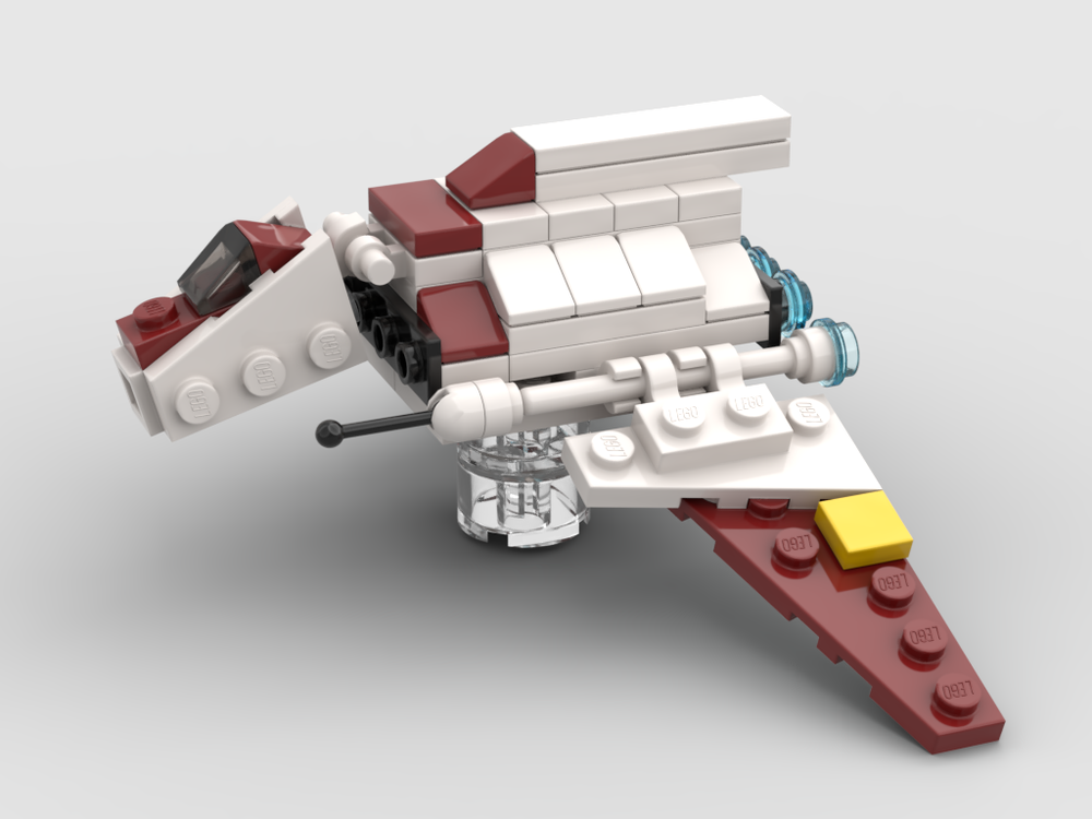 LEGO MOC 30050 Shuttle MOD by crazy8ron | Rebrickable - Build with LEGO