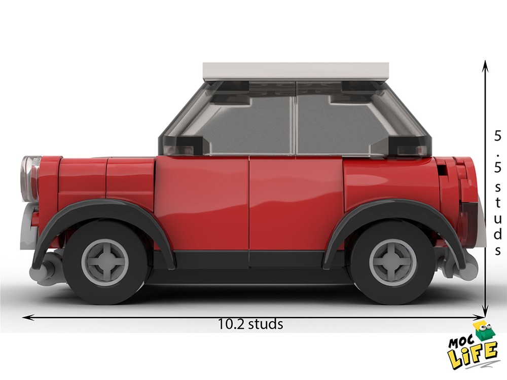 LEGO MOC-115159 Mini Cooper by MocLife | Rebrickable - Build with LEGO