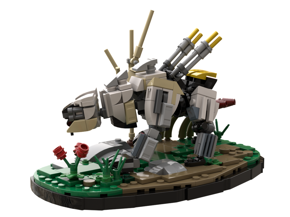 LEGO MOC Horizon Zero Dawn Sawtooth with Stand by Kaelfros ...