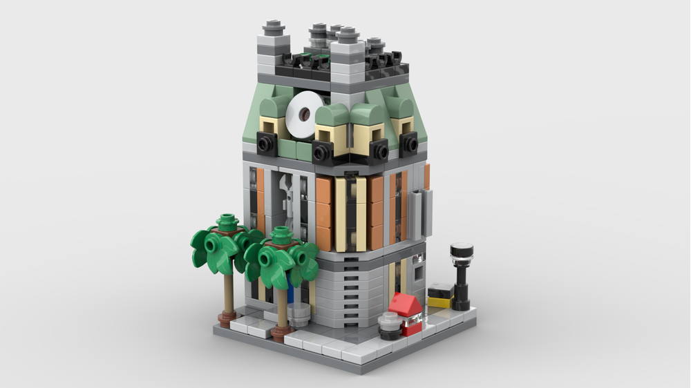 Lego Moc Mini Modular 76218 Sanctum Sanctorum By Christromans