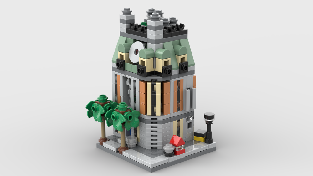 Lego Moc Mini Modular 76218 Sanctum Sanctorum By Christromans