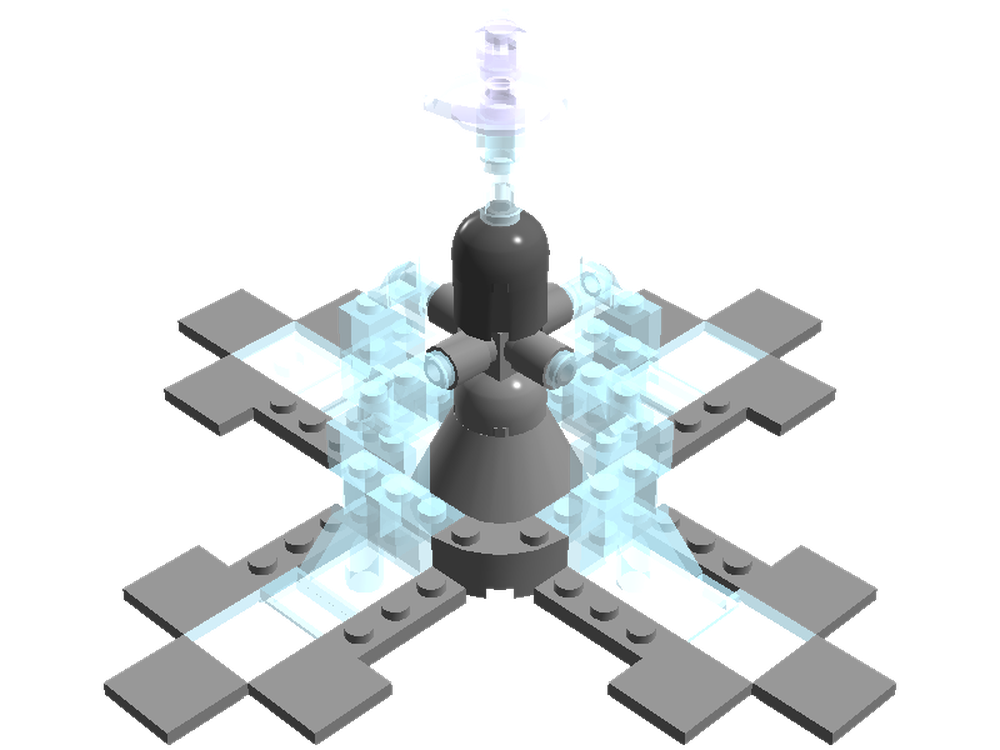 LEGO MOC Lego Fountain by galacticcustoms | Rebrickable - Build with LEGO
