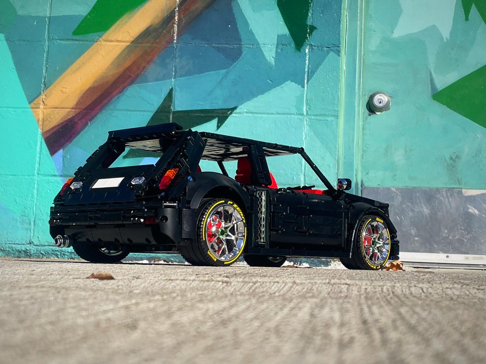 LEGO MOC Renault - R5 Turbo by Loxlego | Rebrickable - Build with LEGO