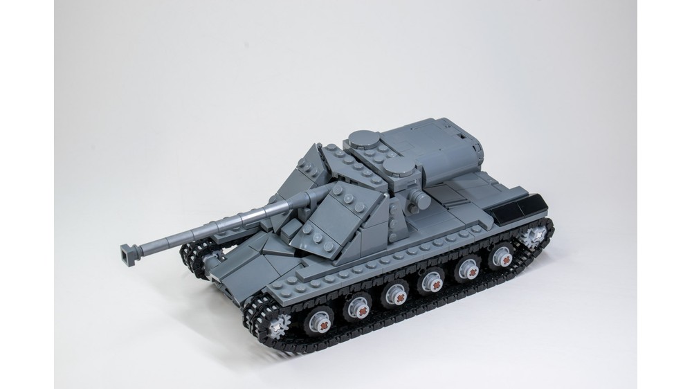 Lego Moc Krv Heavy Tank By Ayayop Rebrickable Build With Lego
