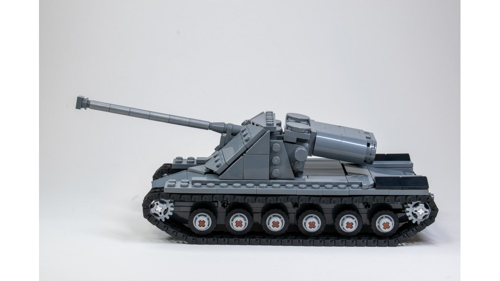 Lego Moc Krv Heavy Tank By Ayayop Rebrickable Build With Lego