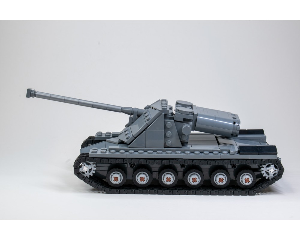 Lego Moc Krv Heavy Tank By Ayayop Rebrickable Build With Lego