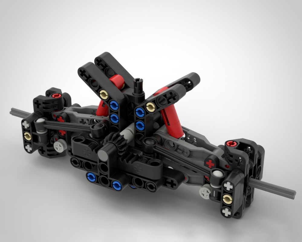 LEGO MOC Buggy front axle by Lego technic world | Rebrickable - Build ...