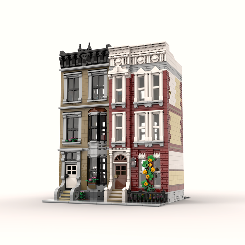 LEGO MOC Modular Street of Bricago by HannibalJoost | Rebrickable ...