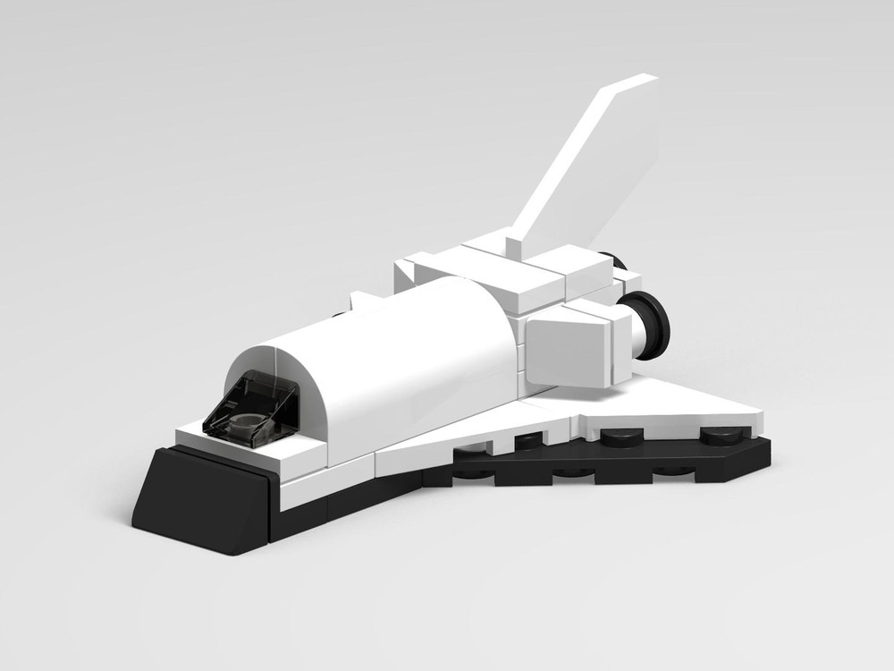 LEGO MOC Mini Space Shuttle by AlexBasurto | Rebrickable - Build with LEGO