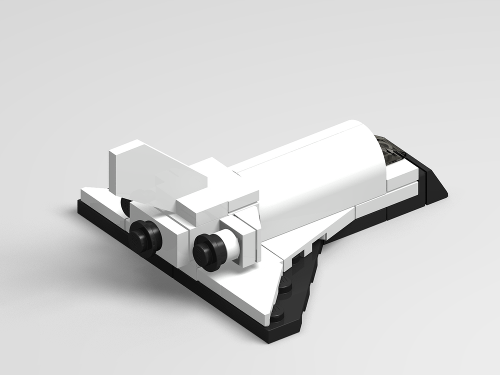 LEGO MOC Mini Space Shuttle by AlexBasurto | Rebrickable - Build with LEGO