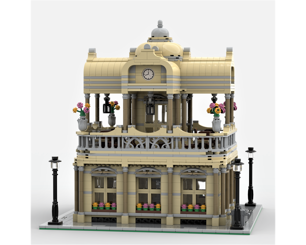 LEGO MOC Modular N. IV by @lucapetraglia.it | Rebrickable - Build with LEGO