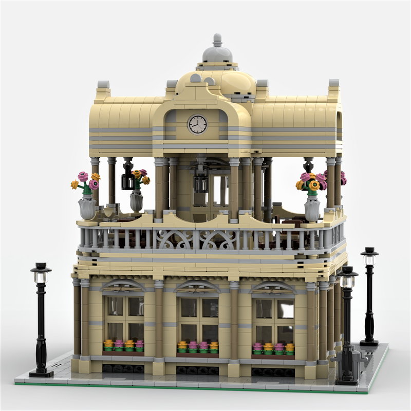 LEGO MOC Modular N. IV by @lucapetraglia.it | Rebrickable - Build with LEGO