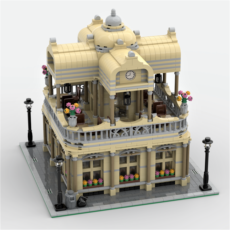 LEGO MOC Modular N. IV by @lucapetraglia.it | Rebrickable - Build with LEGO