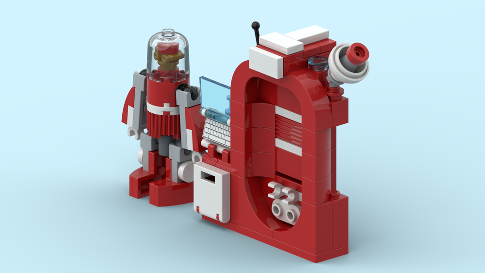 LEGO MOC Robot Helper and Charging Station by zairse | Rebrickable ...
