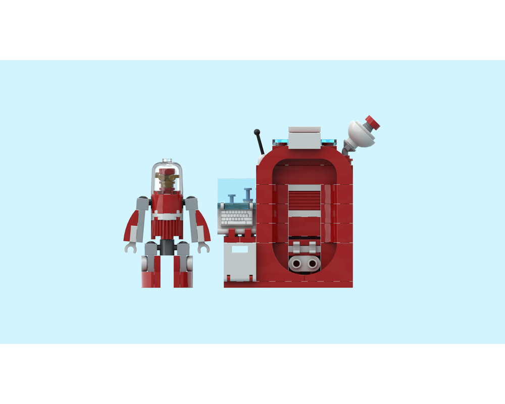 LEGO MOC Robot Helper and Charging Station by zairse | Rebrickable ...