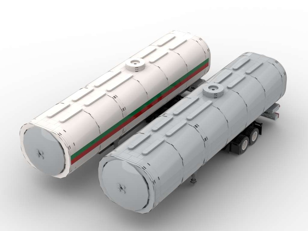 LEGO MOC US Truck & Gas Tanker by IBrickedItUp | Rebrickable - Build ...