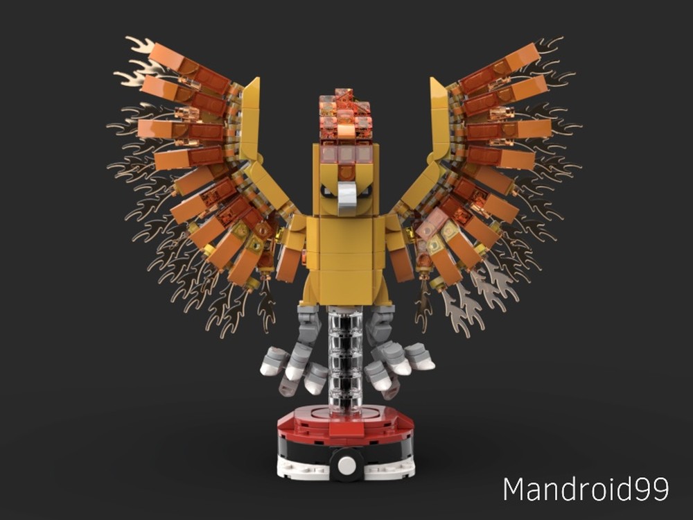 LEGO MOC Moltres by mandroid99 | Rebrickable - Build with LEGO