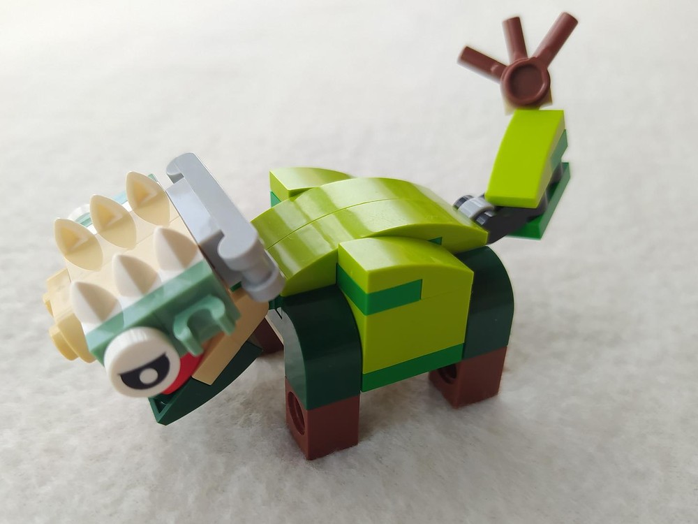 LEGO MOC 11963 Ankylosaurus by thekitchenscientist | Rebrickable ...