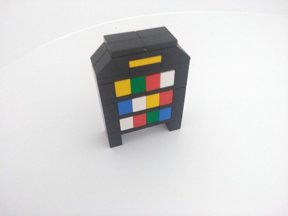 LEGO MOC Minifig Scale Bookshelf by Michaels Lego Studio | Rebrickable ...