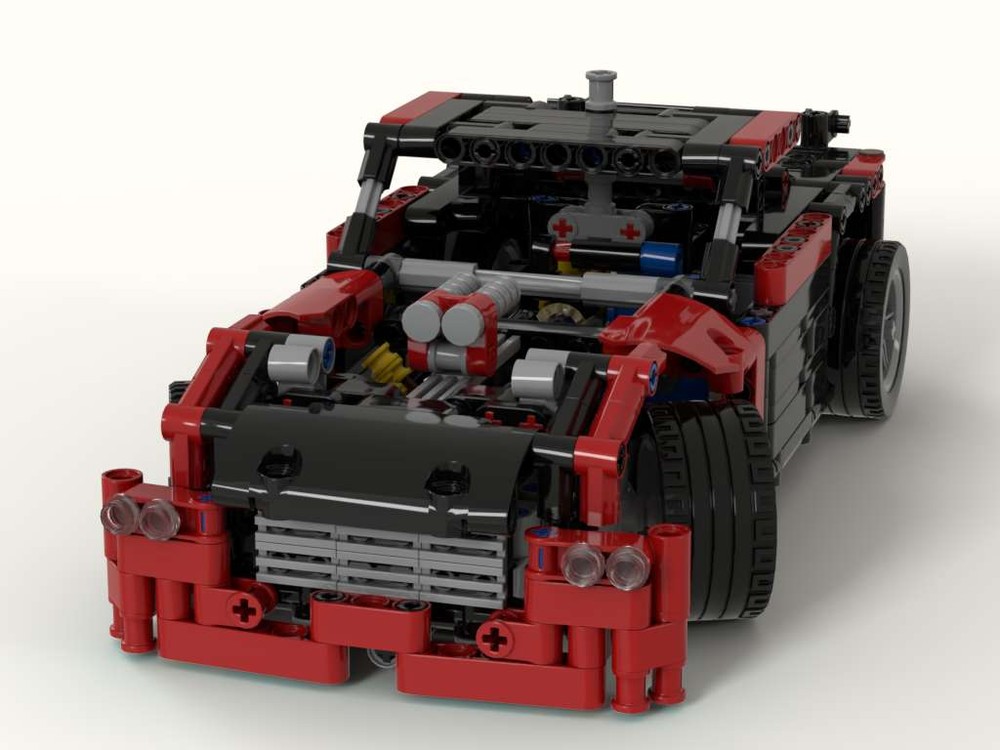 LEGO MOC Mini 8041 / 42041 ModB Race Car by AKM-Sky | Rebrickable ...
