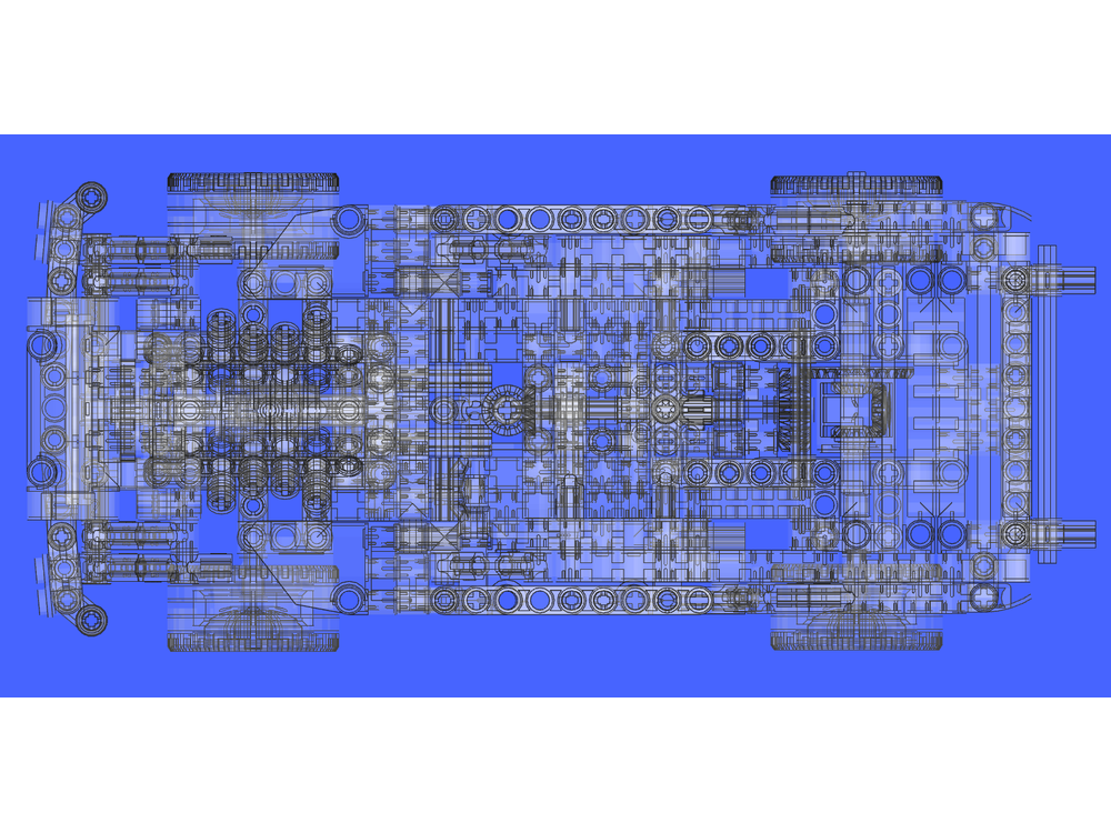 LEGO MOC Mini 8041 / 42041 ModB Race Car by AKM-Sky | Rebrickable ...