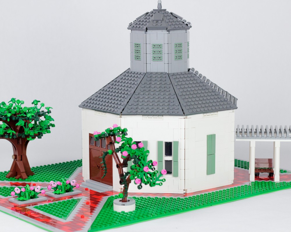 LEGO MOC Octagon Town Center / Church (Vereins Kirche) by Stonewall ...