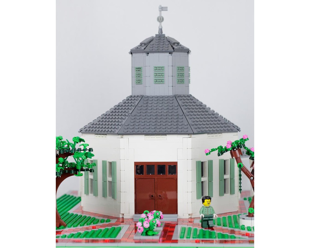 LEGO MOC Octagon Town Center / Church (Vereins Kirche) by Stonewall ...