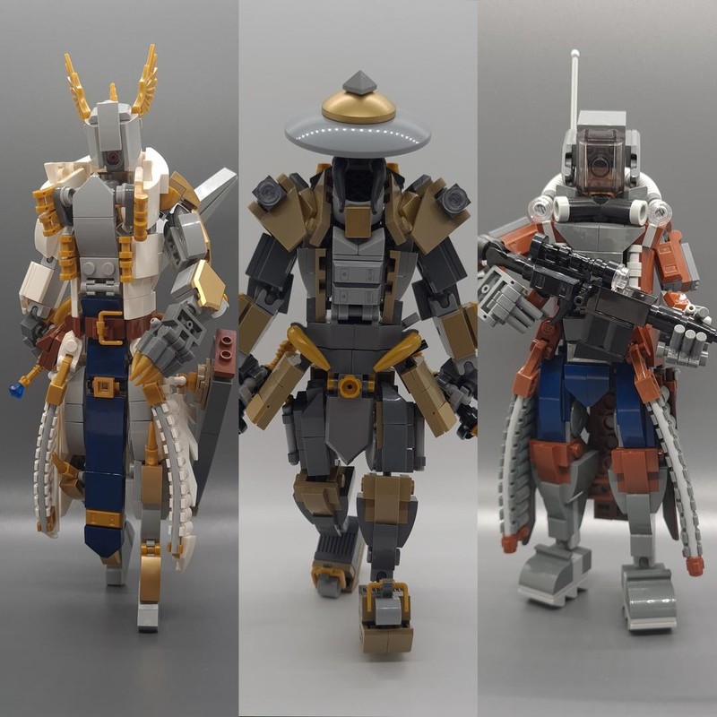 LEGO MOC Mech variety bundle 2 by Moc_Lobster | Rebrickable - Build ...