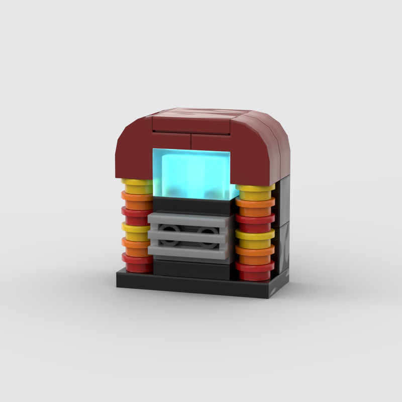 LEGO MOC Jukebox by brickbrack_nl | Rebrickable - Build with LEGO