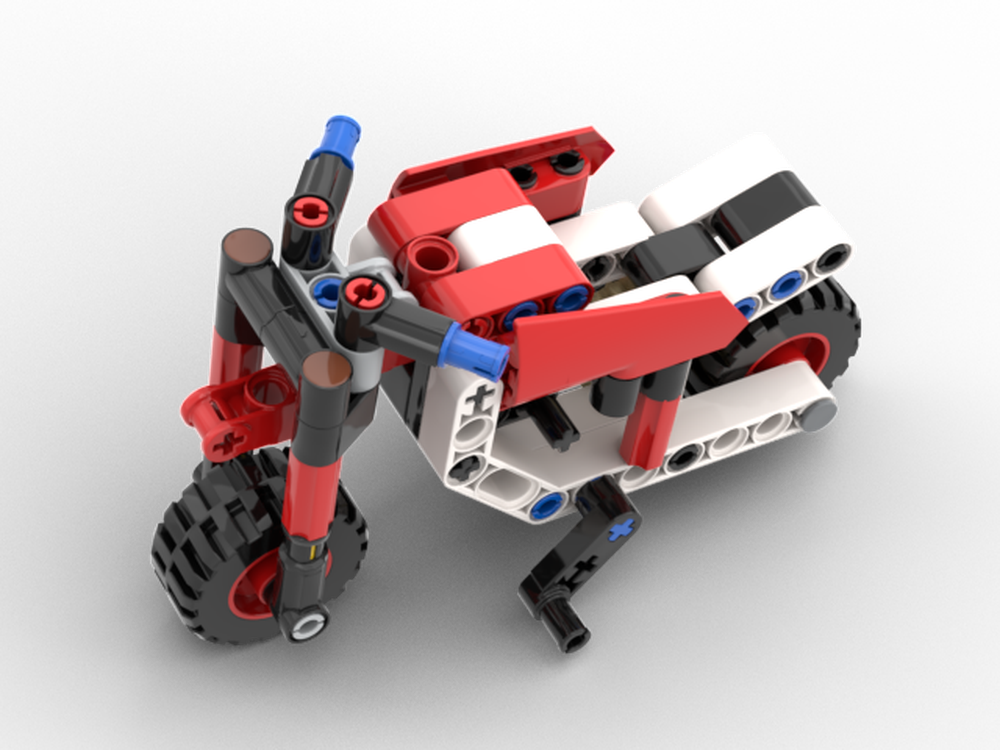 Lego Moc 42116 Motorbike By Hoppepe Rebrickable Build With Lego