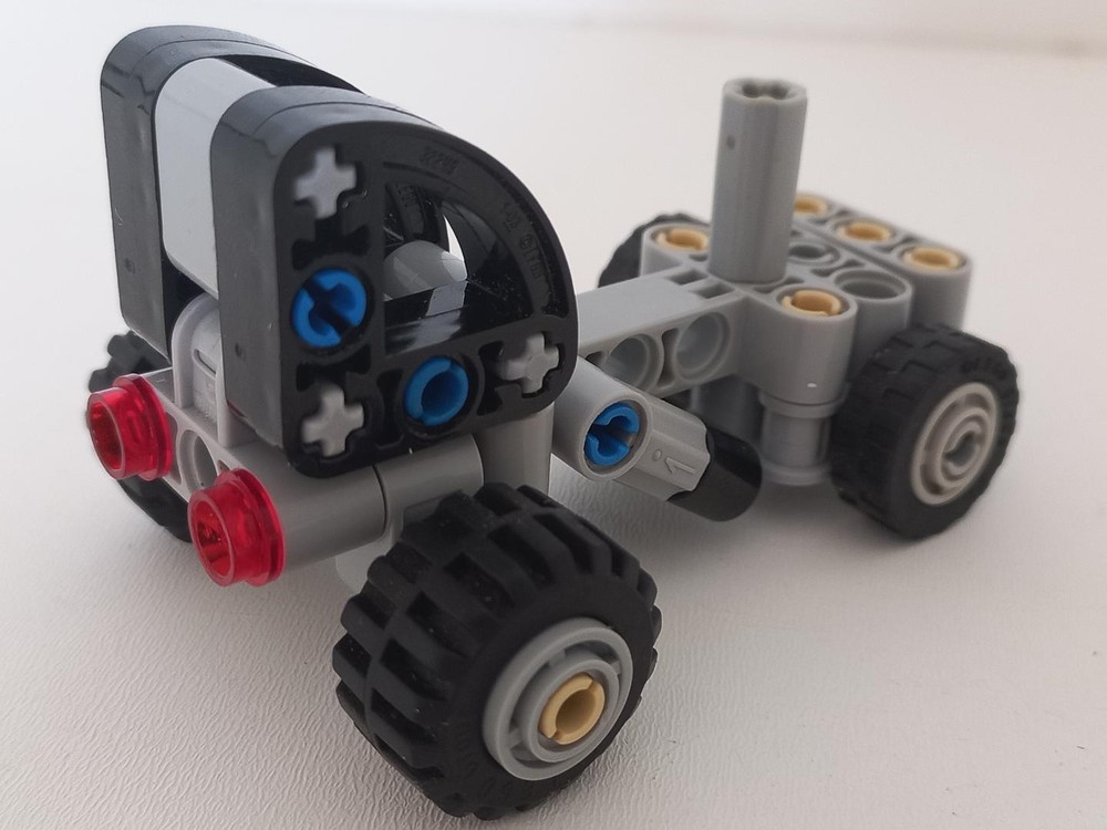 LEGO MOC Micro tractor. Микро-трактор by L_T_F_K | Rebrickable - Build ...