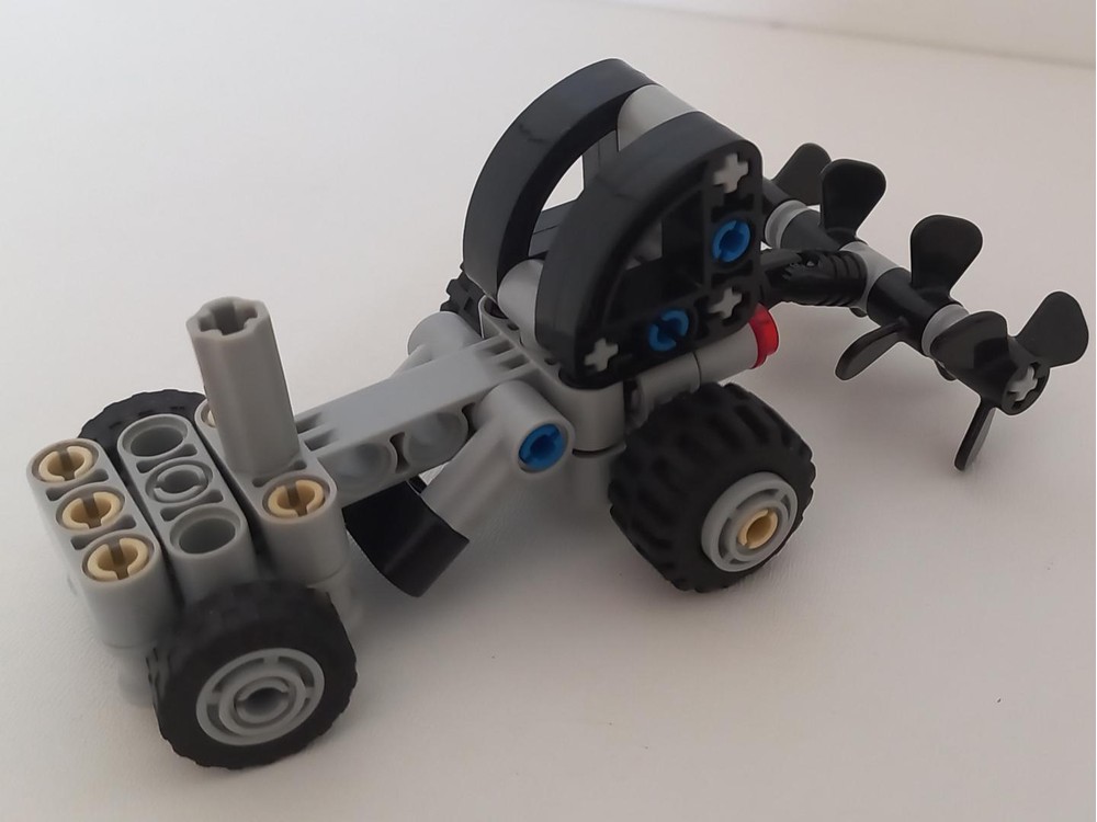 LEGO MOC Micro tractor. Микро-трактор by L_T_F_K | Rebrickable - Build ...