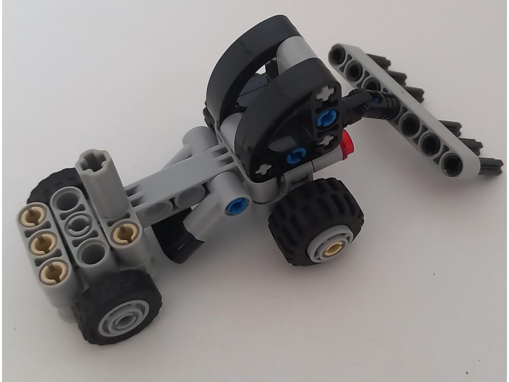LEGO MOC Micro tractor. Микро-трактор by L_T_F_K | Rebrickable - Build ...