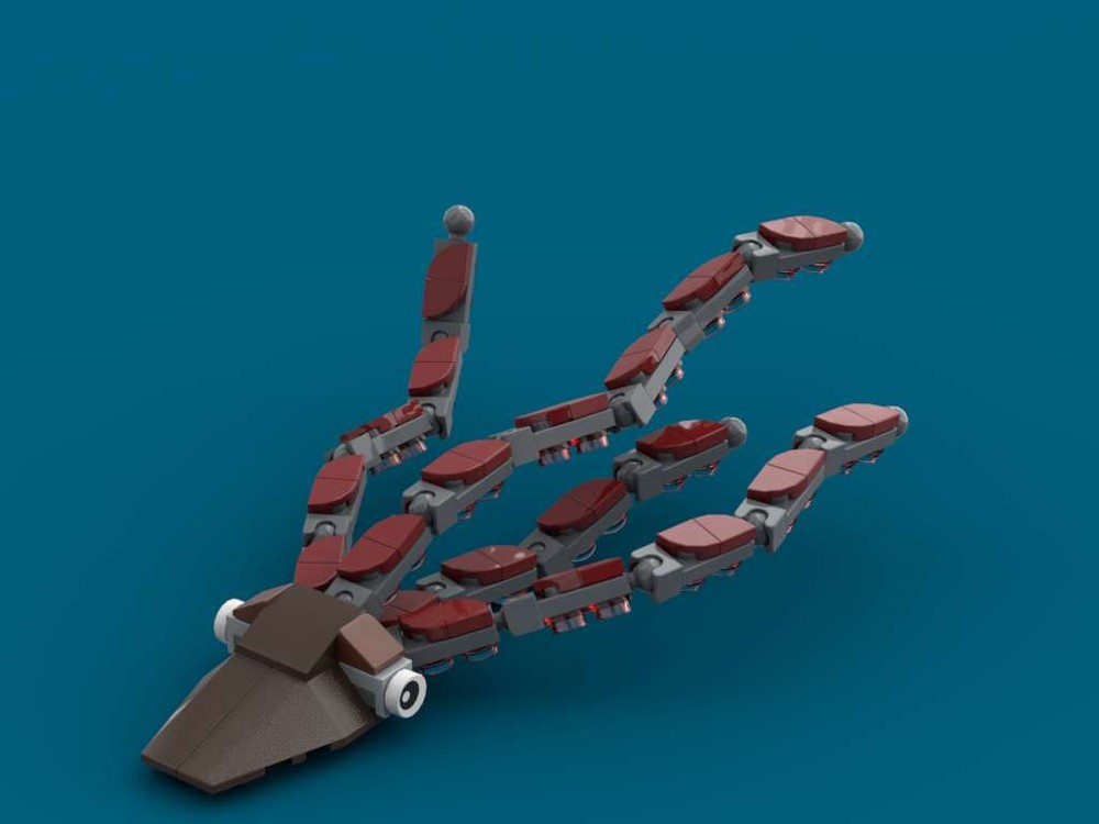 LEGO MOC Giant squid by GaKaGaMa | Rebrickable - Build with LEGO