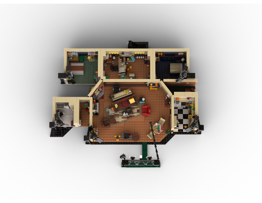 LEGO MOC How I Met Your Mother - Ted's Apartment - 10292 | 21319 - Alternate by febrix_1999 ...