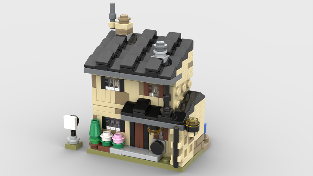 Lego Moc Mini 75968 4 Privet Drive By Christromans Rebrickable