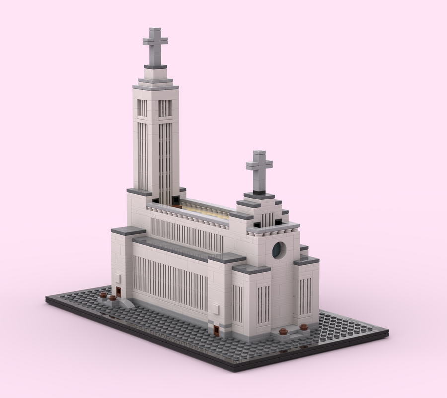 LEGO MOC Lithuanian Kaunas Christ's Resurrection Basilica by legobičas ...