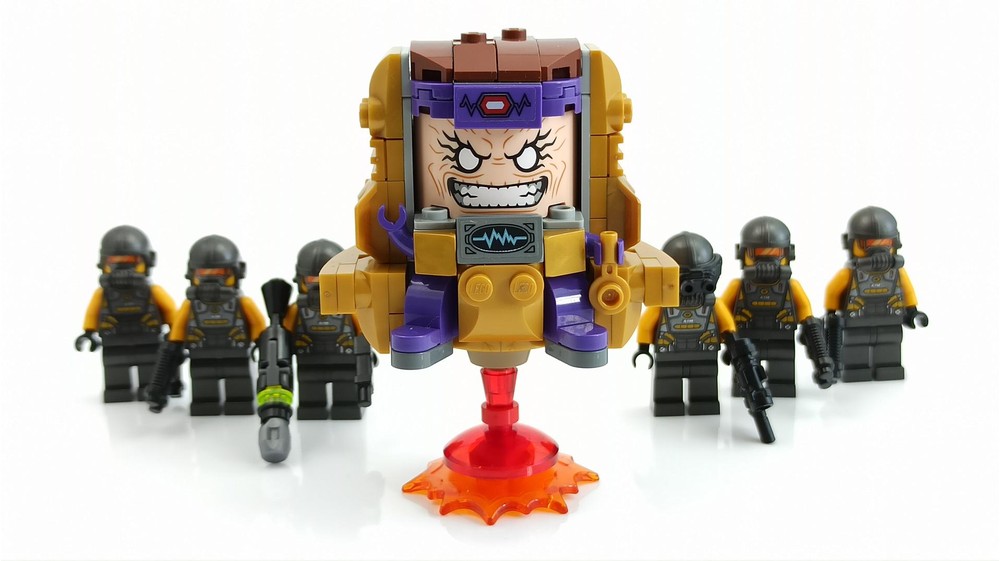LEGO MOC MODOK by iron_foot | Rebrickable - Build with LEGO
