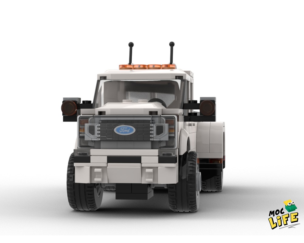 LEGO MOC Ford F-450 quad cab dually by MocLife | Rebrickable - Build ...