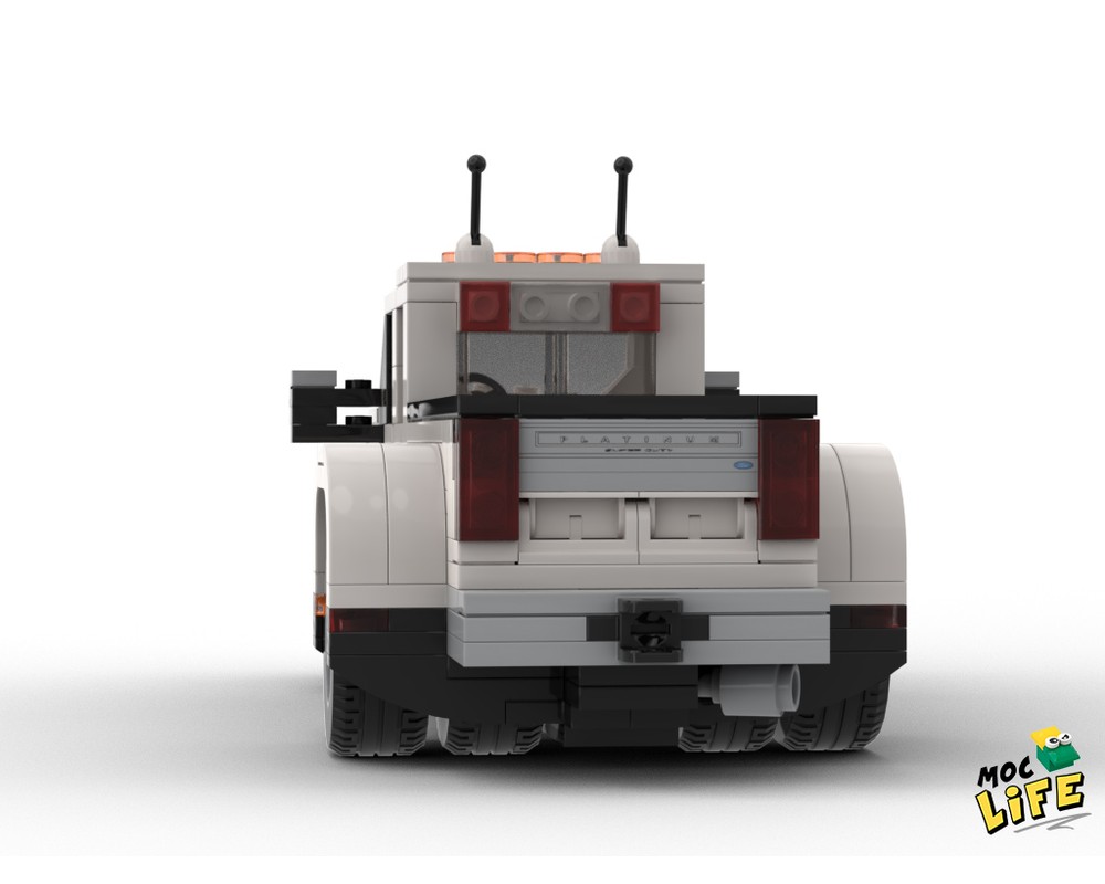 LEGO MOC Ford F-450 quad cab dually by MocLife | Rebrickable - Build ...
