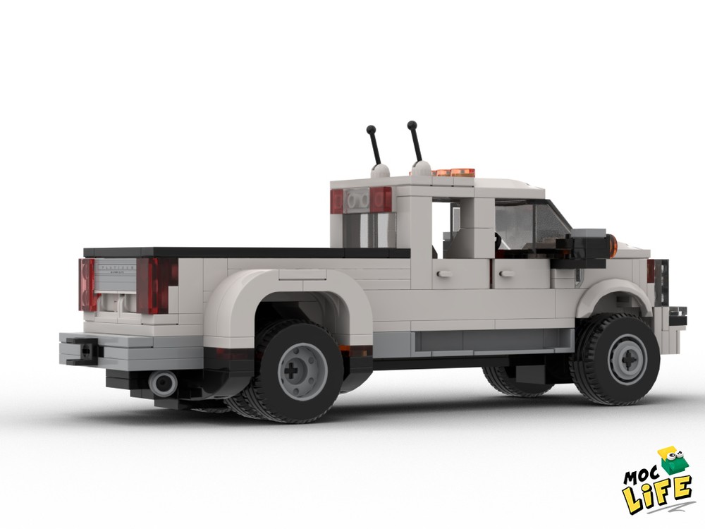 LEGO MOC Ford F-450 quad cab dually by MocLife | Rebrickable - Build ...