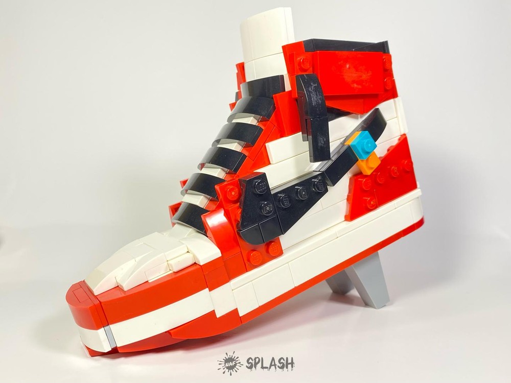 LEGO MOC LEGO Air Jordan 1 High x Off-White "Chicago" by NafBuiltIt ...