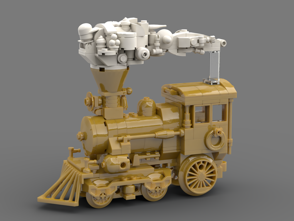 LEGO MOC Smoke stack for Winter Holiday Train Locomotive by ...