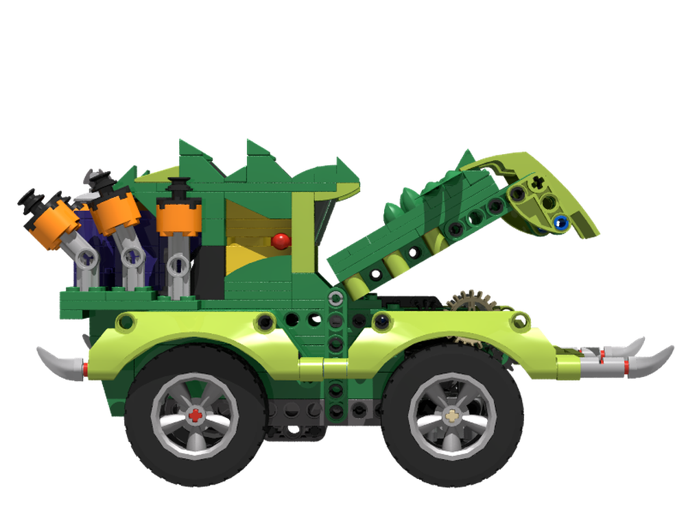 LEGO MOC Gator from Car eats Car game by NickyTech | Rebrickable ...