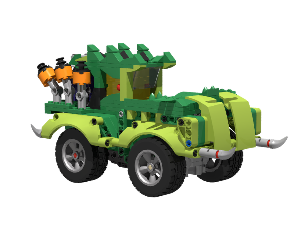 LEGO MOC Gator from Car eats Car game by NickyTech | Rebrickable ...