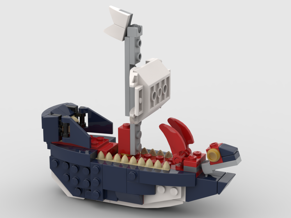 LEGO MOC Dragon Ship - 31088 Edition by nkende | Rebrickable - Build ...