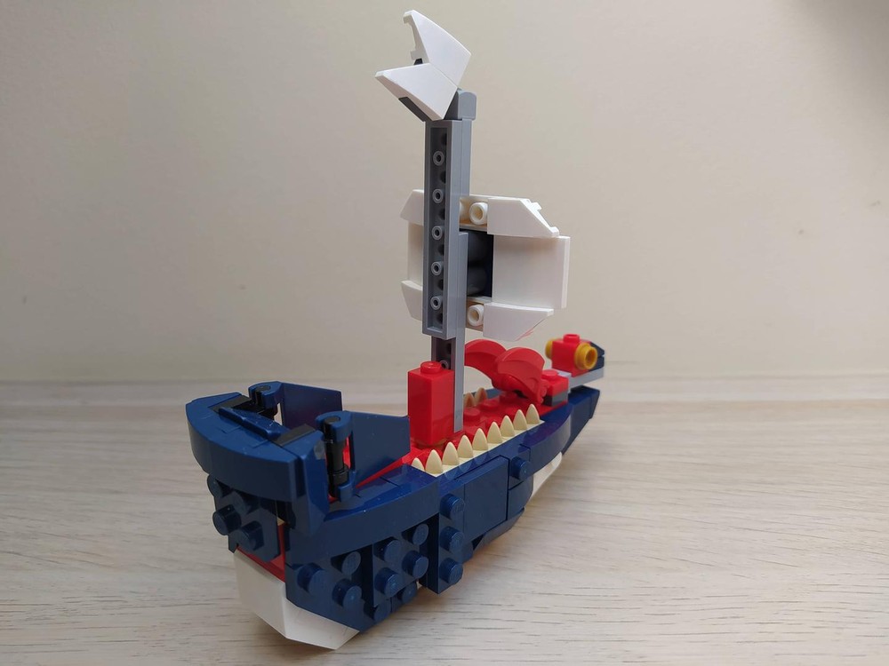 LEGO MOC Dragon Ship - 31088 Edition by nkende | Rebrickable - Build ...